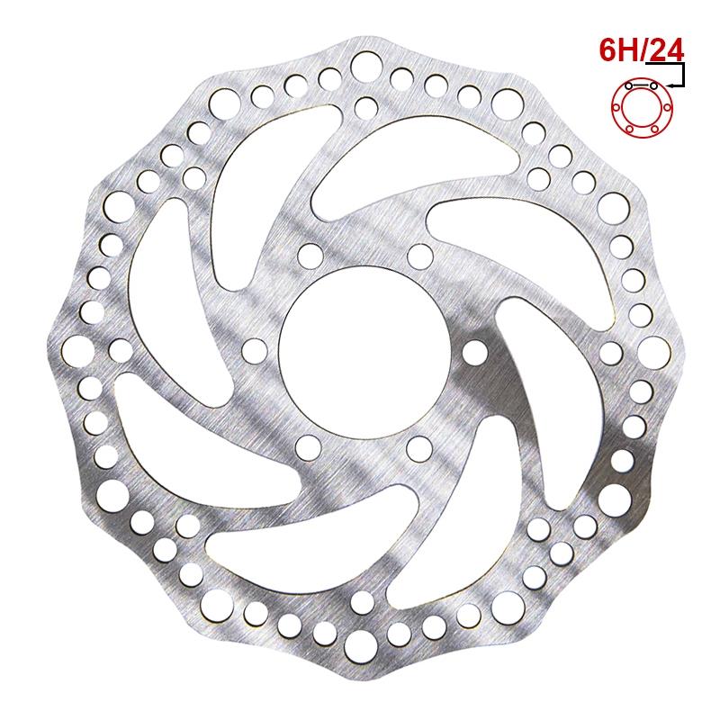 Brake disc R6.2 140 mm 6h silver - 48 mm – Ewheel-b2b