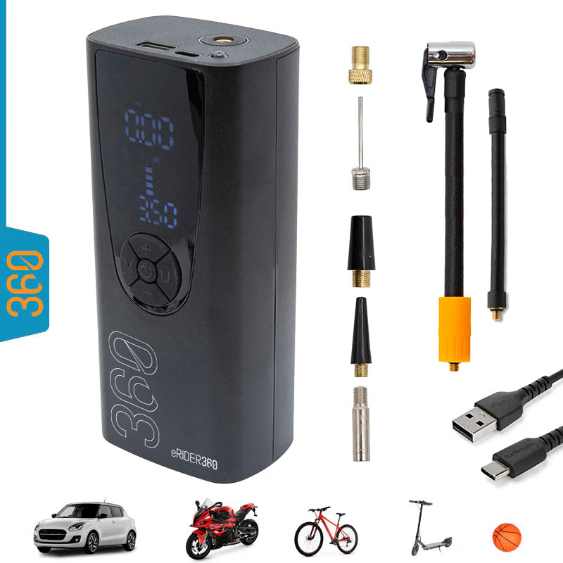 Portable electric inflator EW2.0 with Power Bank function [Ewheel ...